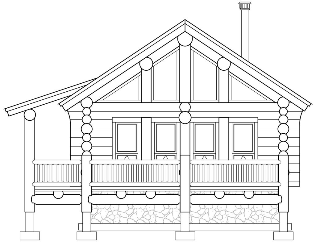 Hunter - GreatLand Log Homes