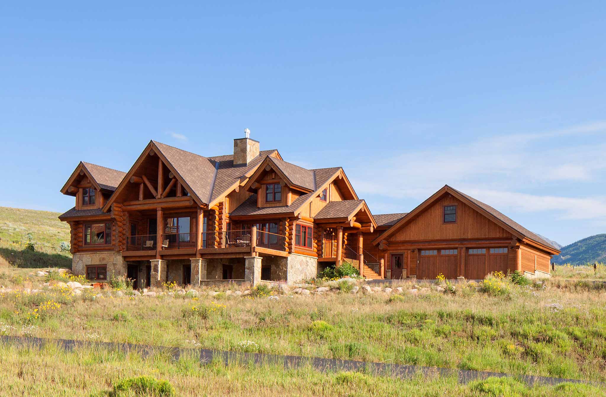 Photo Gallery - GreatLand Log Homes